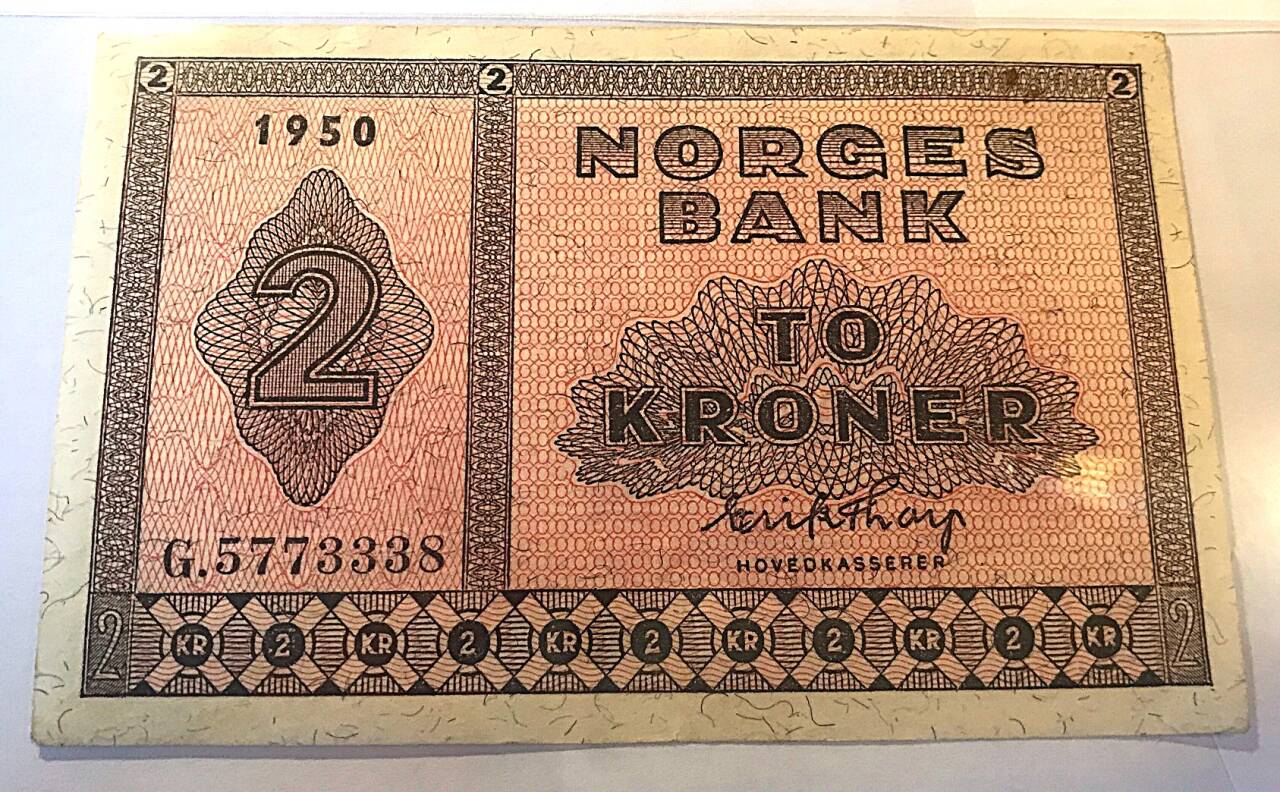 Mynthandleren - Norske pengesedler